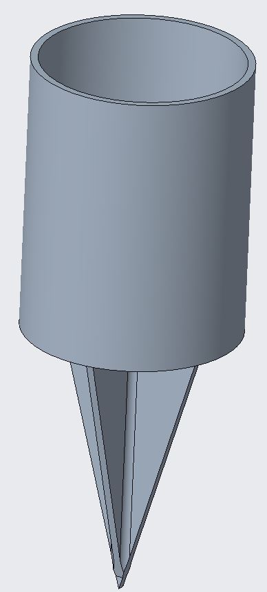 Beach sand cupholder by jferris11115 | Download free STL model | Printables.com