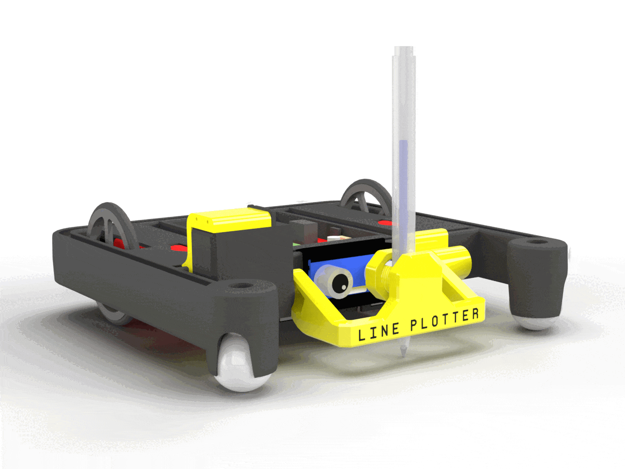 Line Plotter Kit for XRP Robot by Bryce | Download free STL model | Printables.com