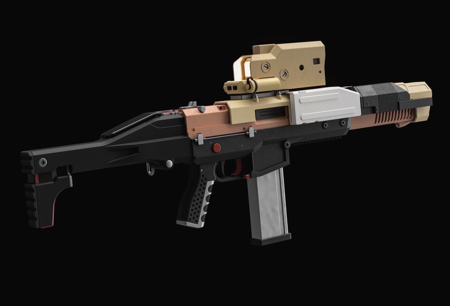 DEATH STRANDING Assault Rifle by 3dworkbench | Printables Store