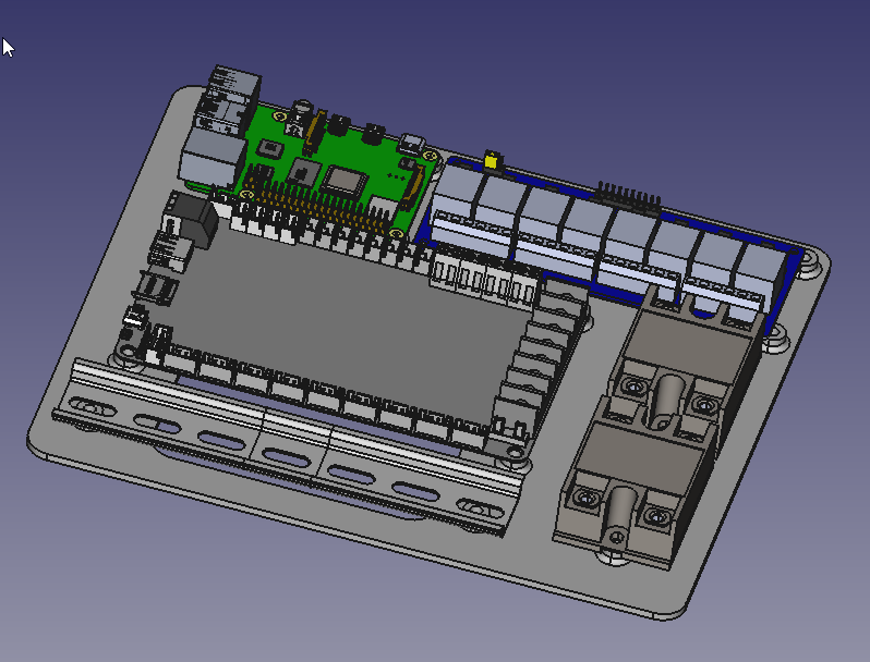 BTT Octopus Pro + Raspberry Pi mounting board par Jerome P ...