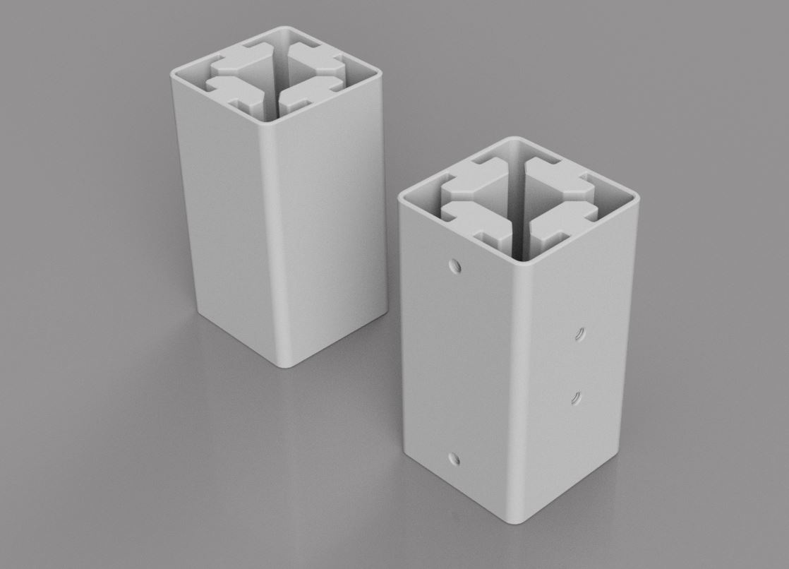 4040 T-slot Aluminium Profile plus Accessories for profile system ...