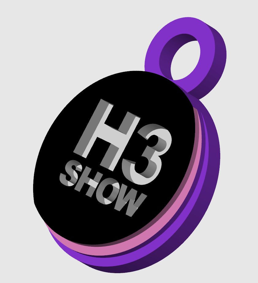 H3 Show Logo - Wall Plaque, Coaster, & Keychain by Ethan Cordner ...