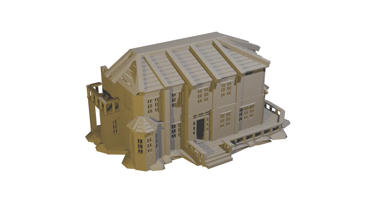 Mansion by Makerspace Hillerød | Download free STL model | Printables.com
