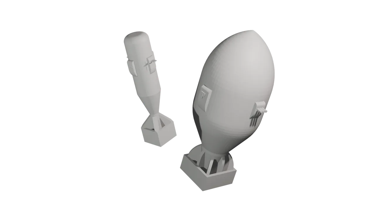 Nukes by Makerspace Hillerød | Download free STL model | Printables.com