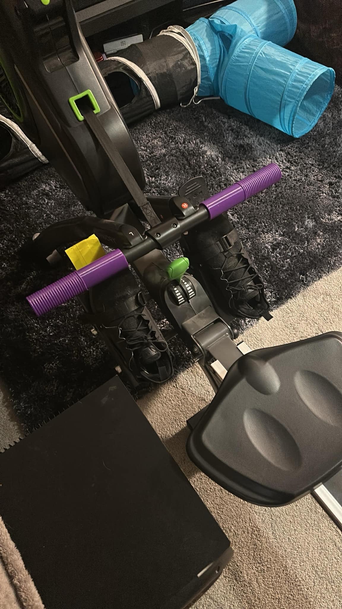 Rowing machine grip extension by Niforean | Download free STL model ...