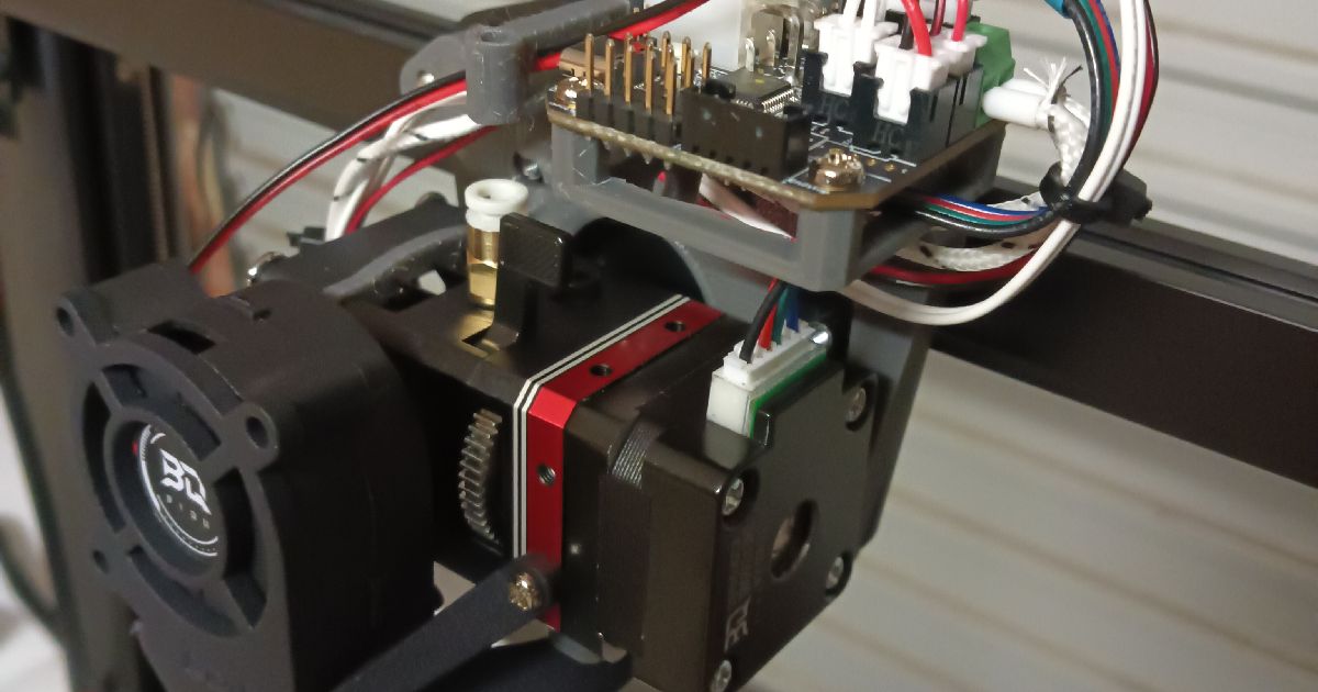 btt ebb42 mount for anycubic kobra max, kobra plus, vyper h2v2s mount ...