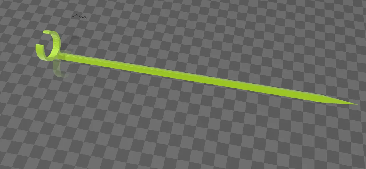Plant stake by Niforean | Download free STL model | Printables.com