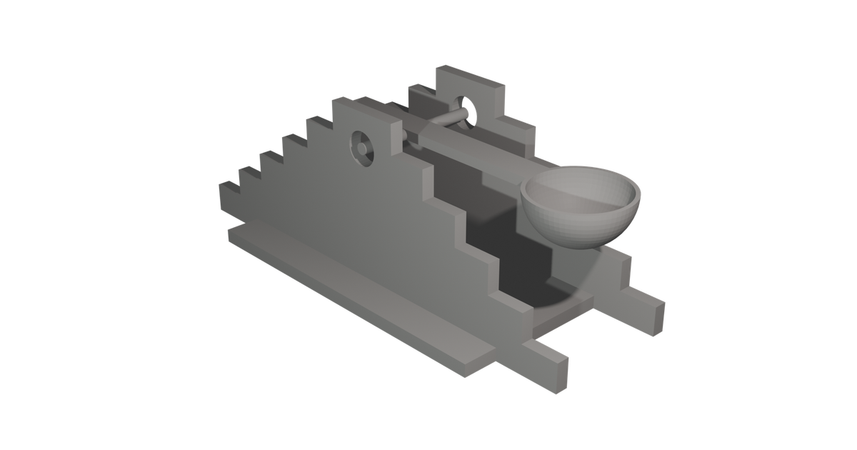 Catapult by Makerspace Hillerød | Download free STL model | Printables.com