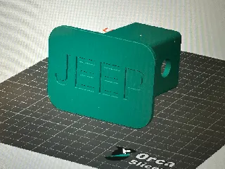 Jeep Hitch Cover by HVFDesigns | Download free STL model | Printables.com