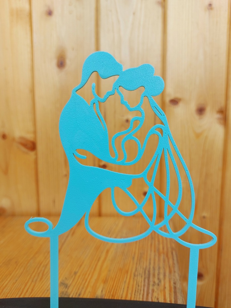 Minimalistic wedding cake topper 11 pieces by kutnohormac | Download ...