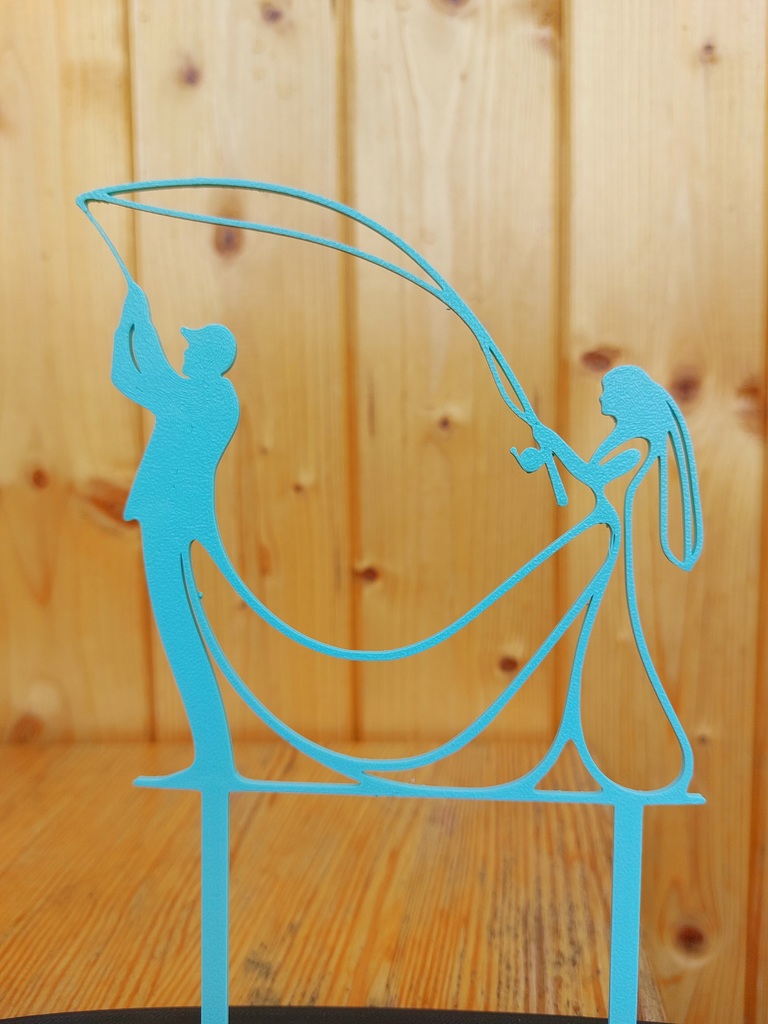 Minimalistic wedding cake topper 11 pieces by kutnohormac | Download ...