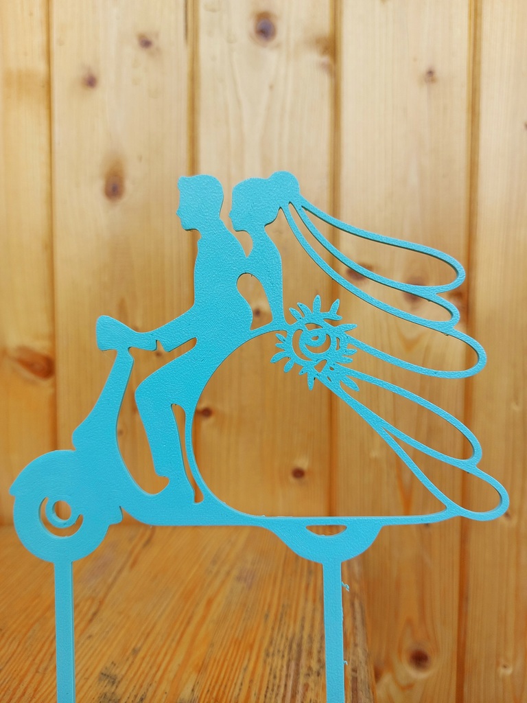 Minimalistic wedding cake topper 11 pieces by kutnohormac | Download ...