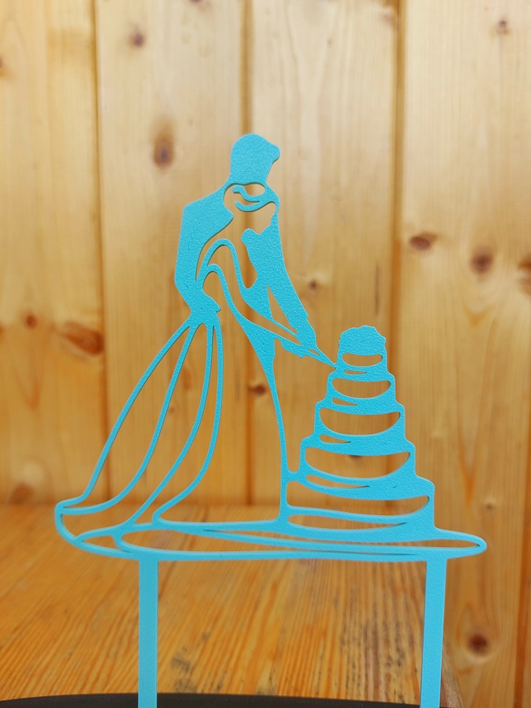 Minimalistic wedding cake topper 11 pieces by kutnohormac | Download ...