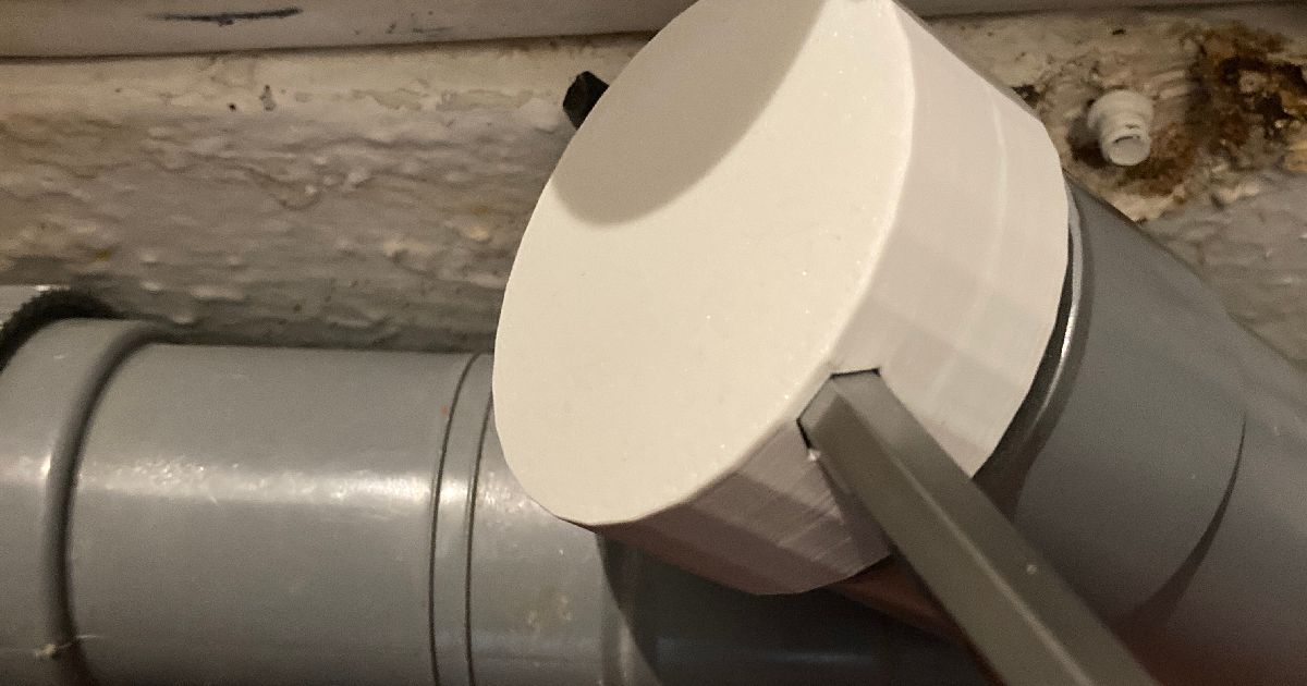 Nicoll PVC Access Plug Opener (50mm) by hadessuk | Download free STL ...