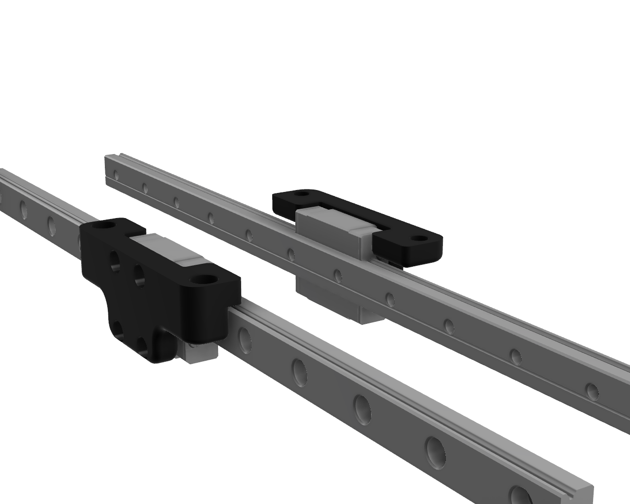 ET4 Linear Y-Axis Mounts for the Heatbed by Exellent | Download free ...