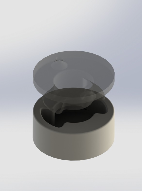 wall mount (quarter-turn fixing) by Totor | Download free STL model ... wall mount (quarter-turn fixing) by Totor | Download free STL model ...