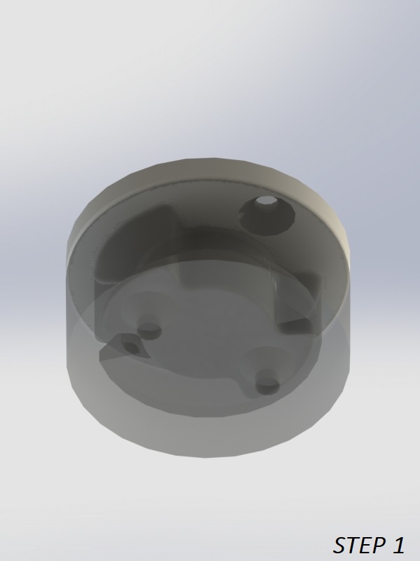 wall mount (quarter-turn fixing) by Totor | Download free STL model ... wall mount (quarter-turn fixing) by Totor | Download free STL model ...