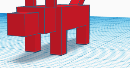 3d minecraft wolf by mark ayala | Download free STL model | Printables.com