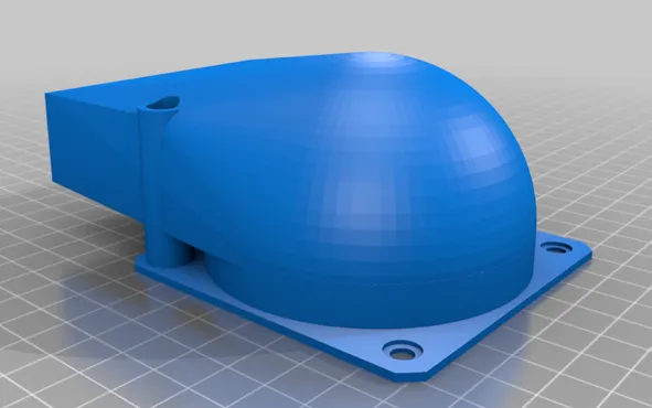 Fan Cover (air duct) by foxlg | Download free STL model | Printables.com