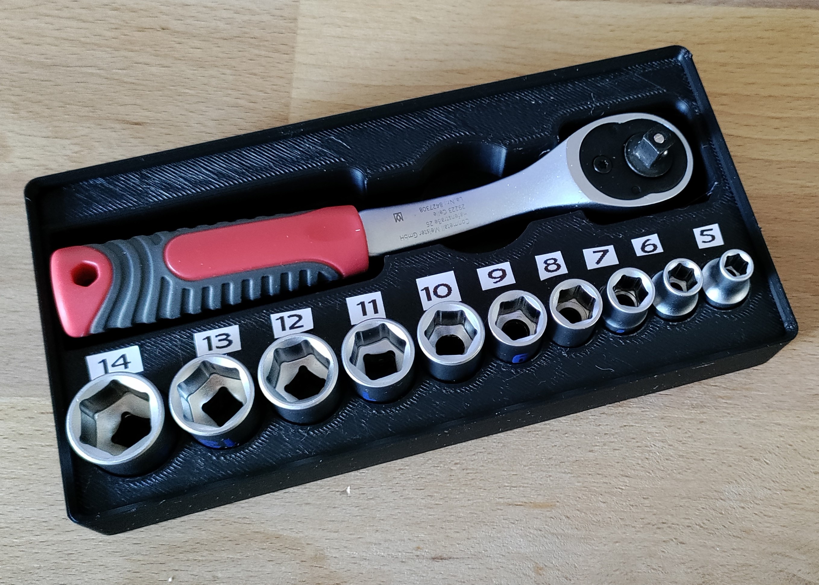 Gridfinity Socket Wrench by Ropaja | Download free STL model ...