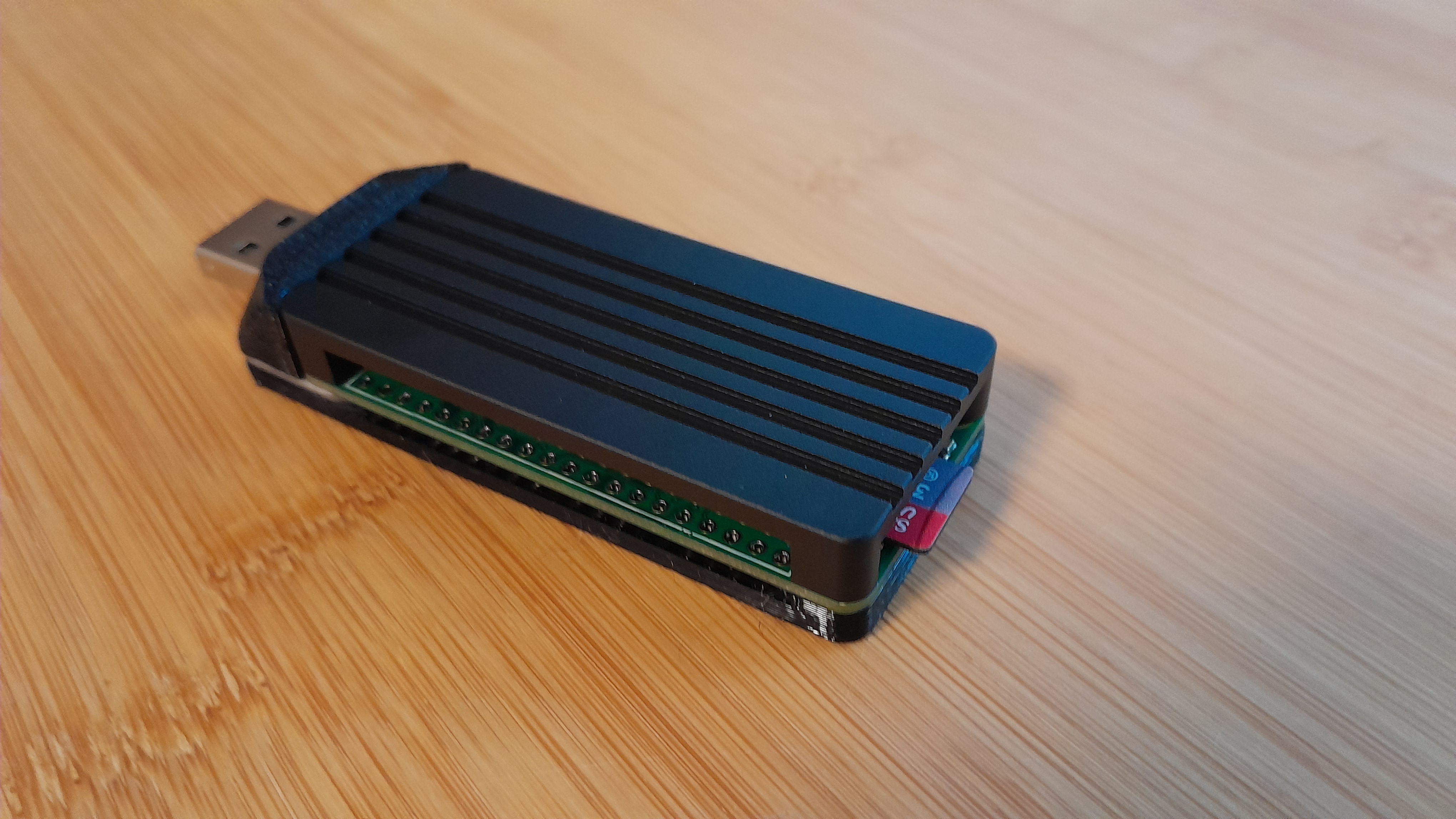 Raspberry Pi Zero USB Adapter Dongle with Heatsink by Seventy9 ...
