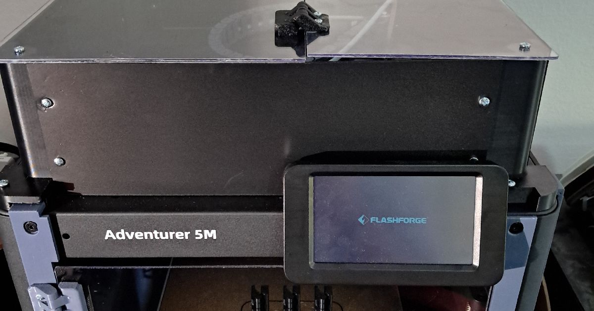 Flashforge Adventurer 5M - DIY Enclosure MOD (minimal version) by ... Flashforge Adventurer 5M - DIY Enclosure MOD (minimal version) by ...