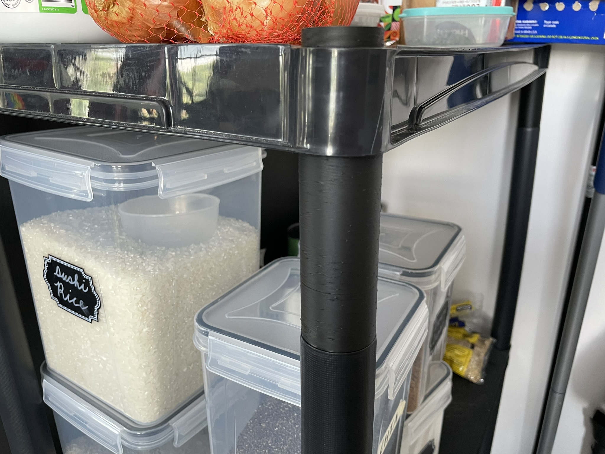 HDX Plastic Shelf Leg Extensions by EthanC | Download free STL model ...