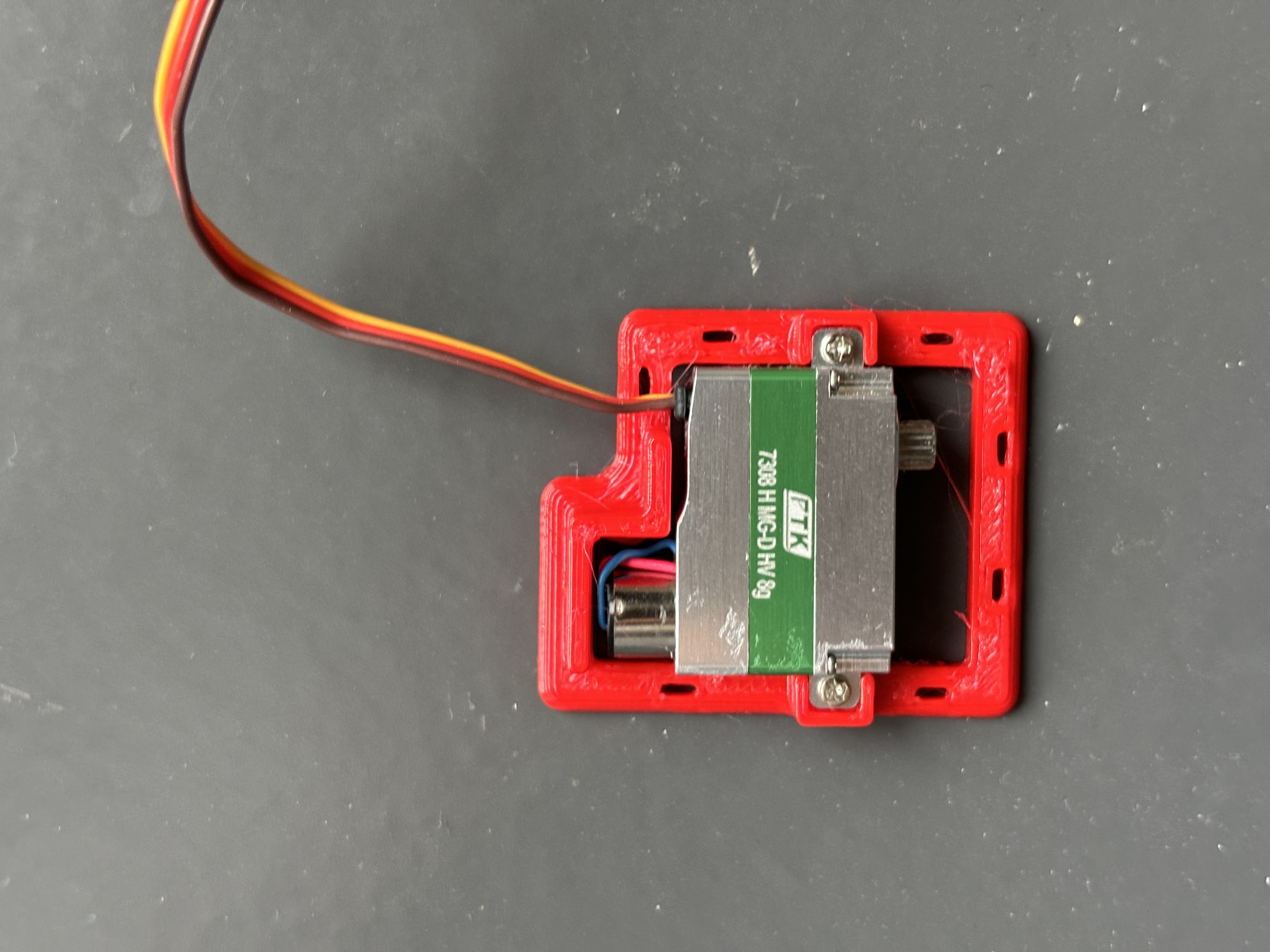 PTK 7308 Servo Tray by Alex Ward | Download free STL model | Printables.com