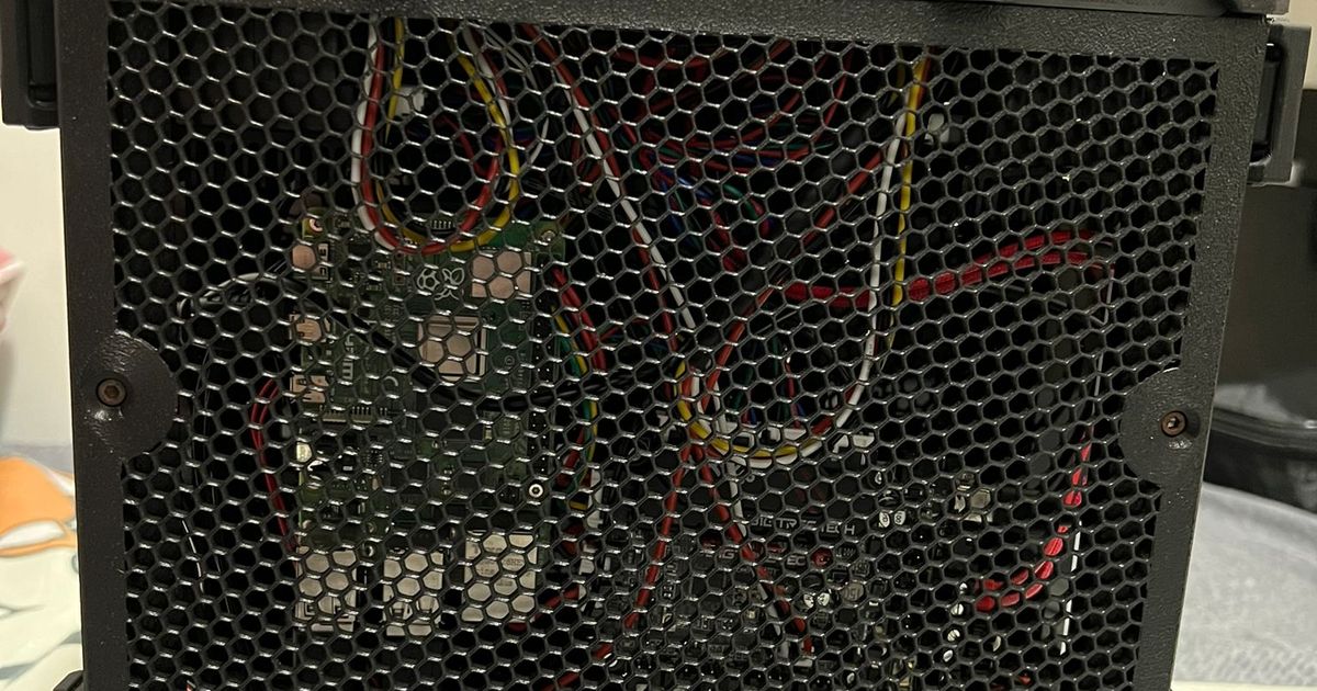 Back panel mod for Voron 0.2 with nema 17 motors by Sumjai | Download ...