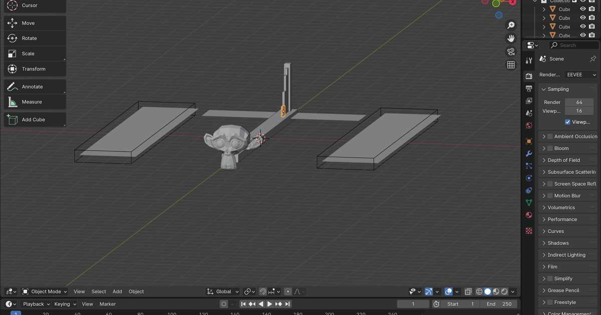 simple monkey glider v4 by flyguy | Download free STL model ...