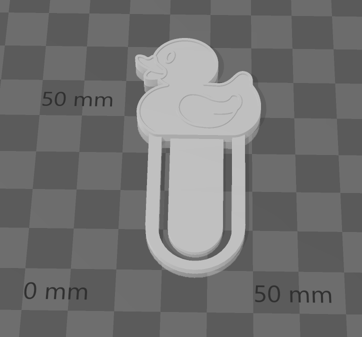 Duck Bookmark by ALD Tech Spec | Download free STL model | Printables.com
