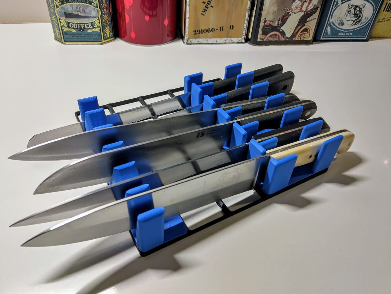 Gridfinity Modular Kitchen Knife Rack por Bruce Sutherland | Descargar ...
