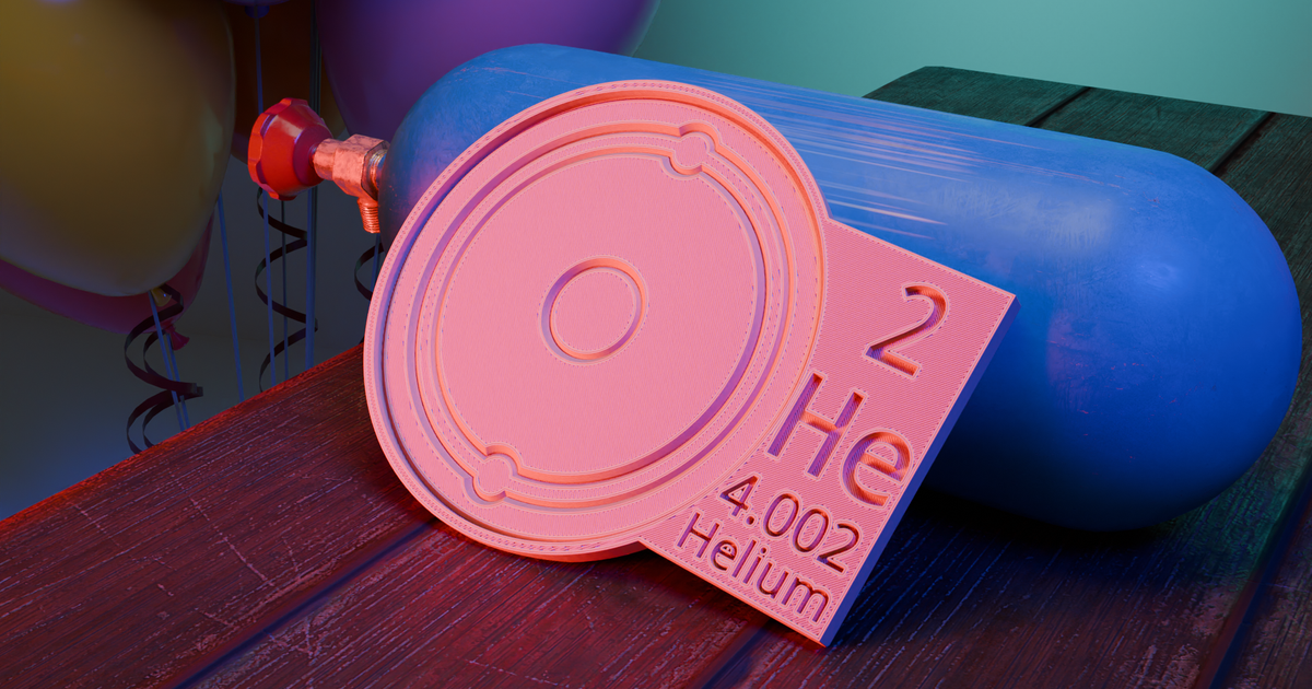 Helium Coaster by AMJ Makhdoum | Download free STL model | Printables.com