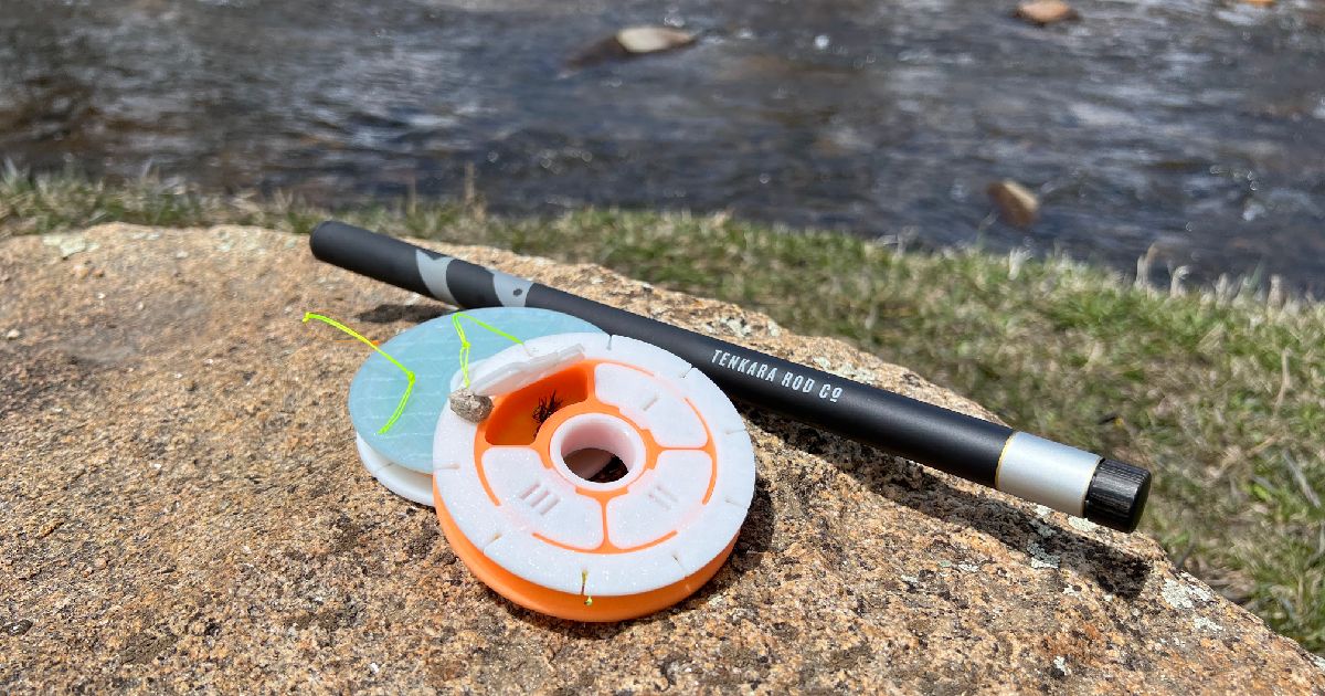 Flexi Fly Tenkara Line Holder by Run Amok Designs | Download free STL ...