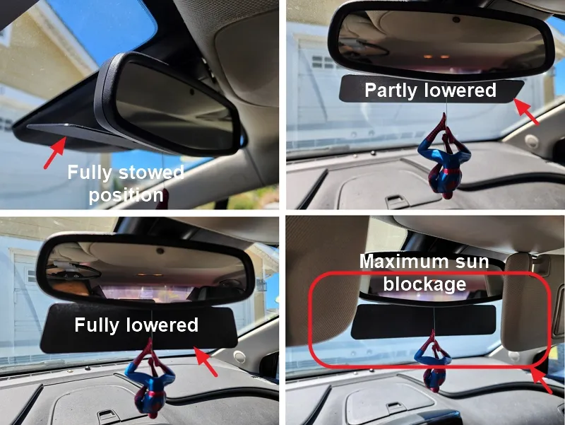 #0175 Third Sun Visor - Under the Mirror by BuildX | Download free STL ...