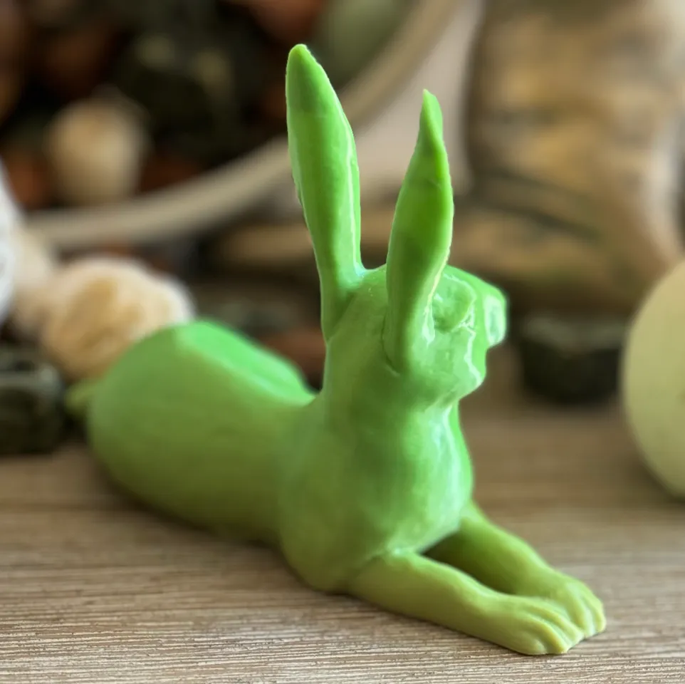 Laying Down Bunny Rabbit by DeMamba Prints | Download free STL model ...