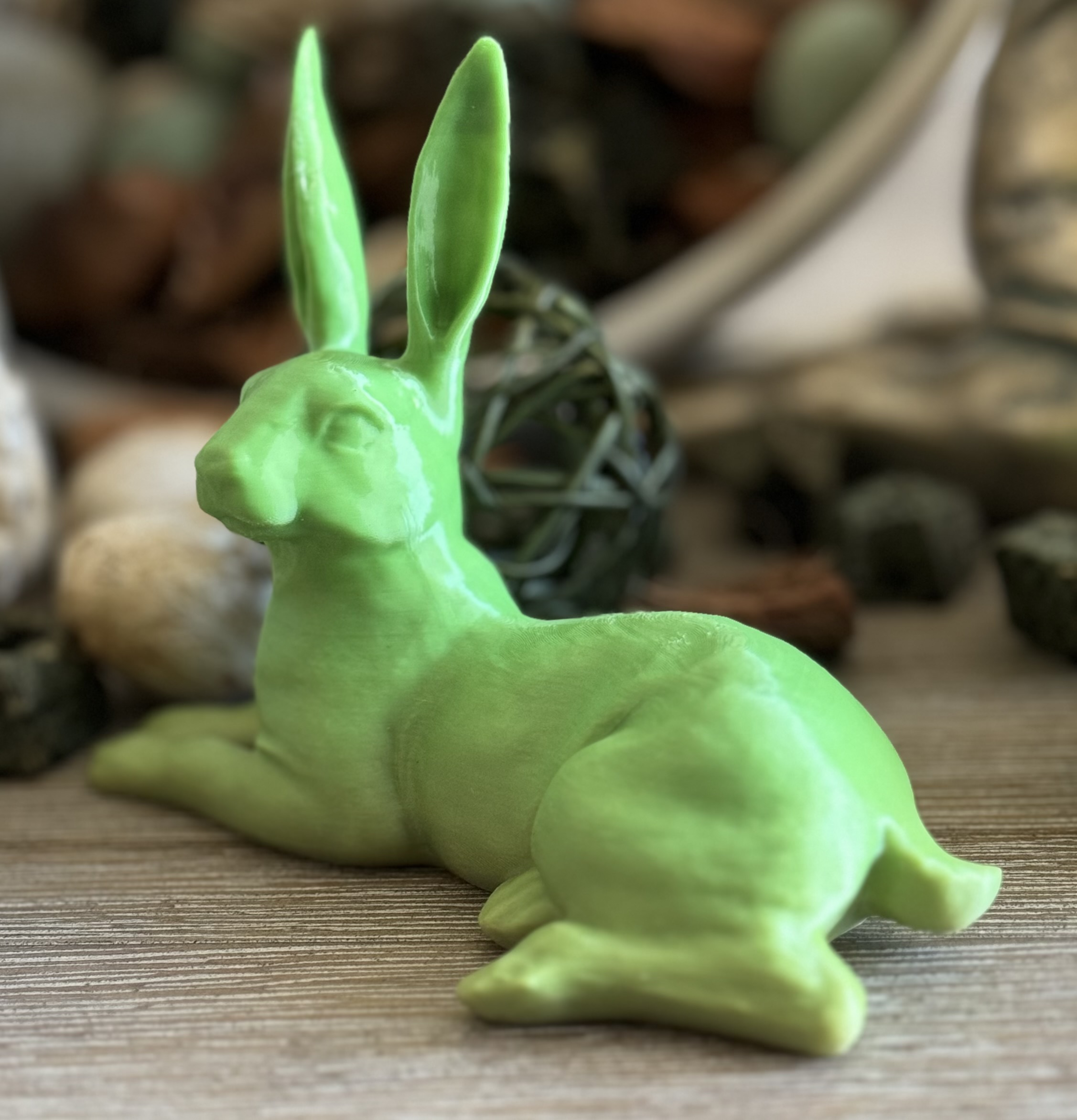 Laying Down Bunny Rabbit by DeMamba Prints | Download free STL model ...