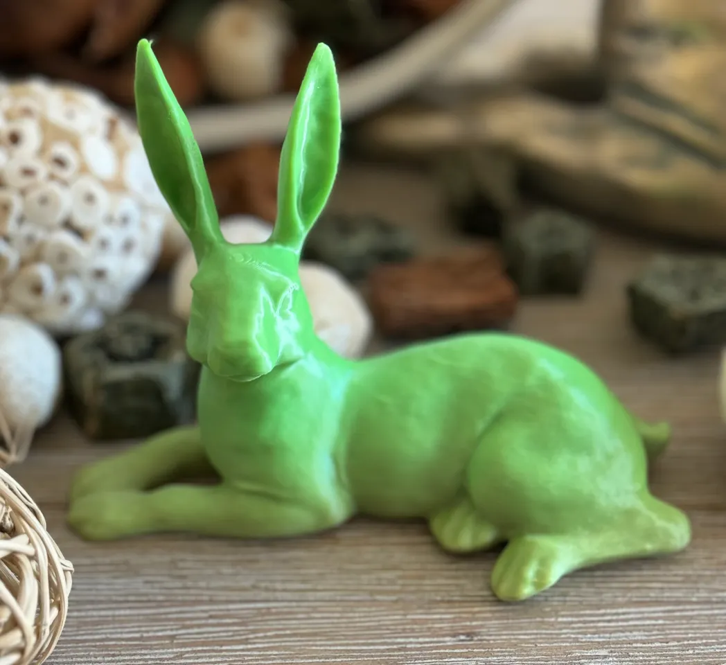 Laying Down Bunny Rabbit by DeMamba Prints | Download free STL model ...
