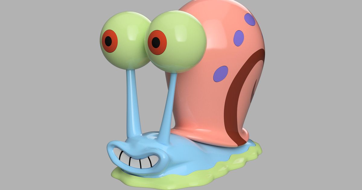 Gary the Snail by welbot | Printables Store