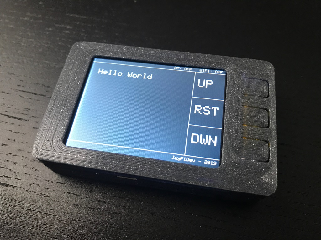 Minimal Design Case for TTGO Dev Board (ESP32 ) by JayFiDev | Download ...