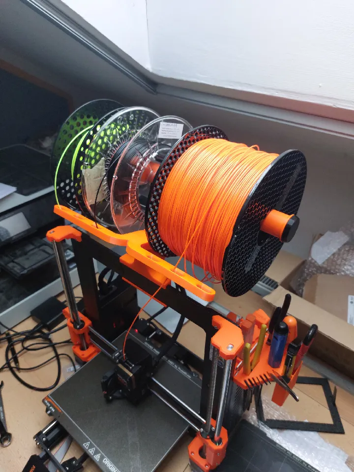 MK4 Spool Holder 4kg by Rypydus | Download free STL model | Printables.com