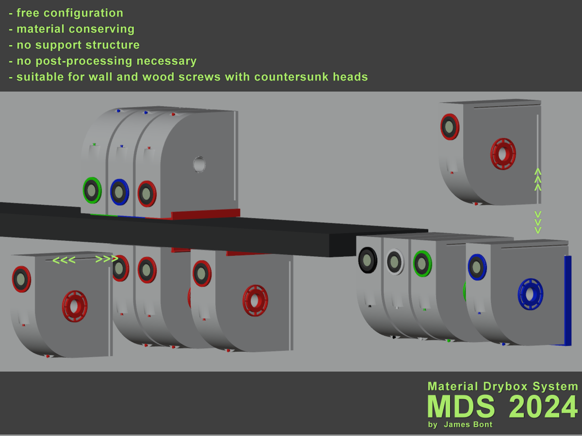 MDS Material Drybox System 2024 by James Bont | Download free STL model ...