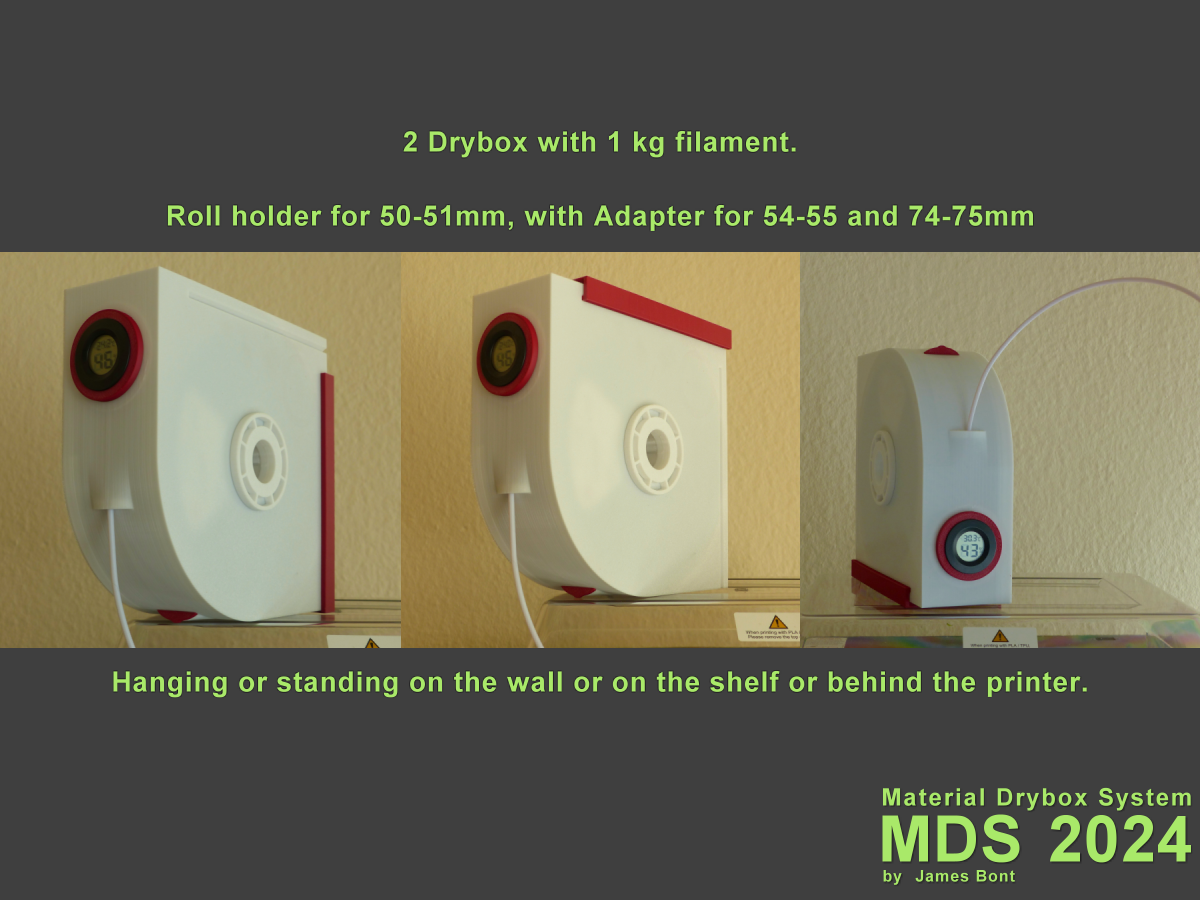 MDS Material Drybox System 2024 by James Bont | Download free STL model ...
