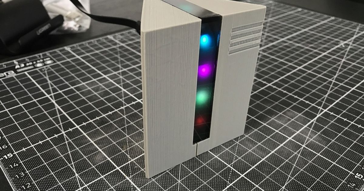 Raspberry Pi Zero Case - Neopixel Strip - Fifth Element Inspired by ...