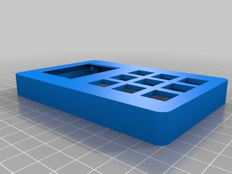Custom Mechanical Keypad with Display by JayFiDev | Download free STL ...