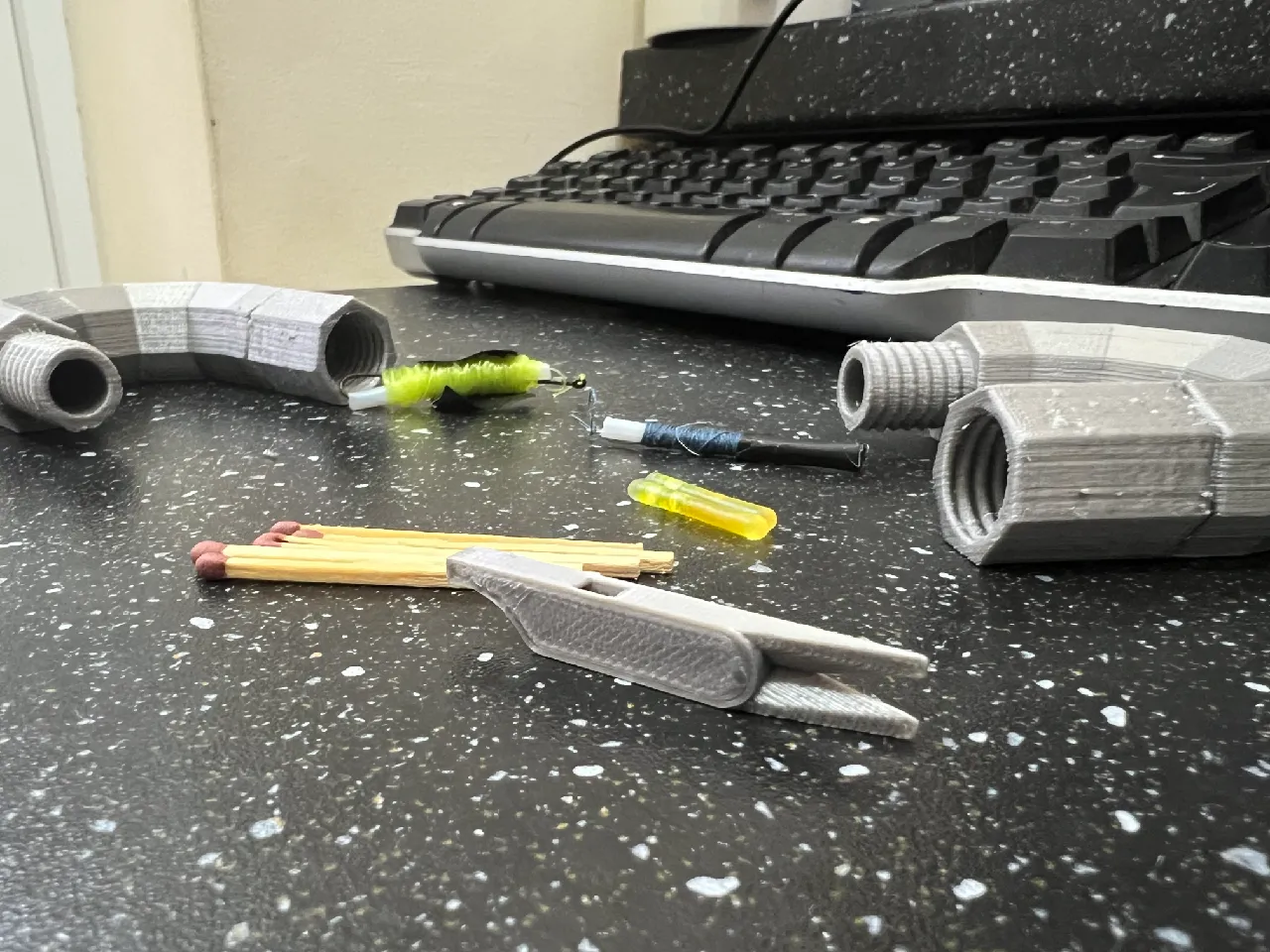 Carabiner Storage with whistle/tic remover tool by 4kicks | Download ...