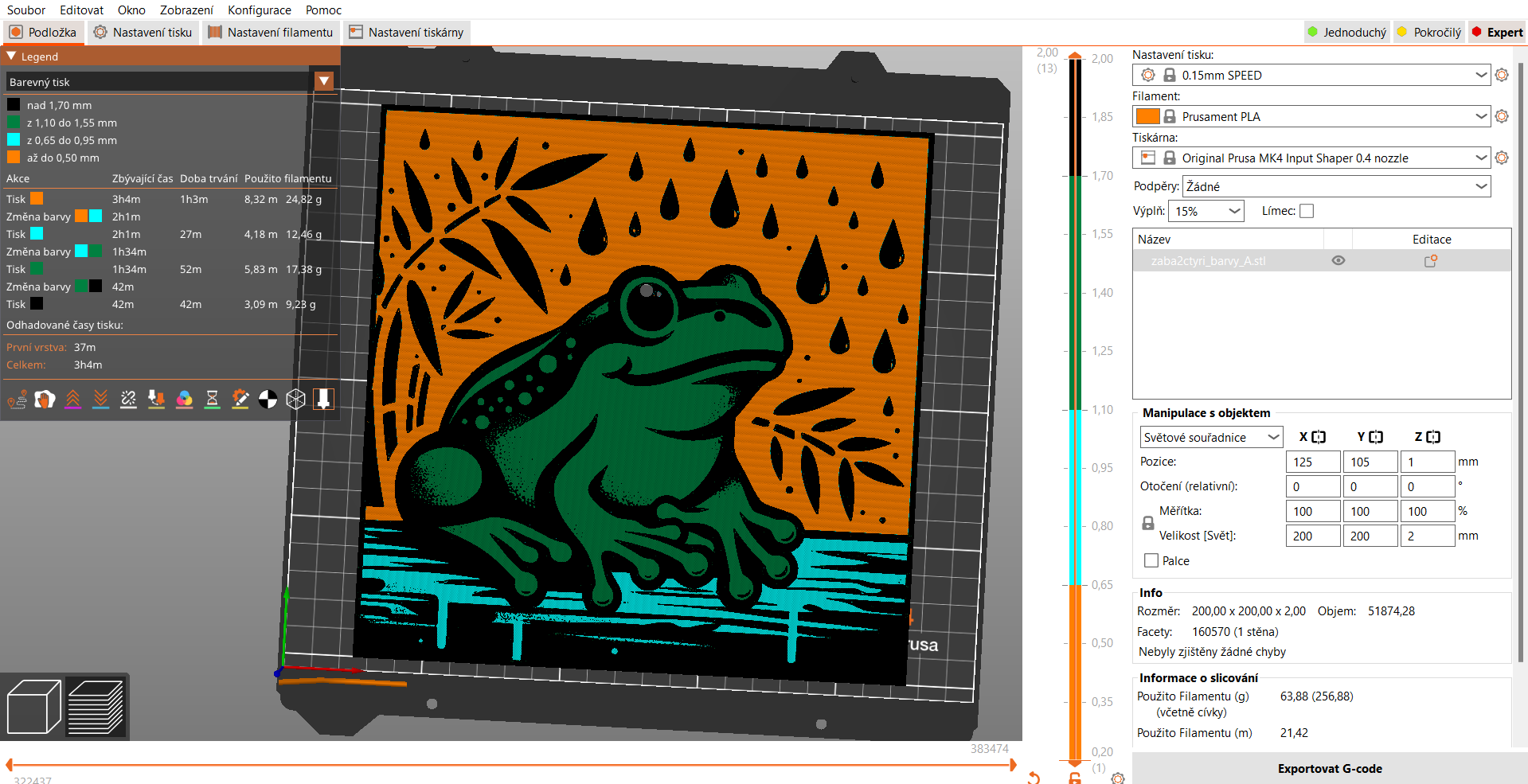 window art for kids / coaster: Frog 1 (four colours) by Nina Máčová ...
