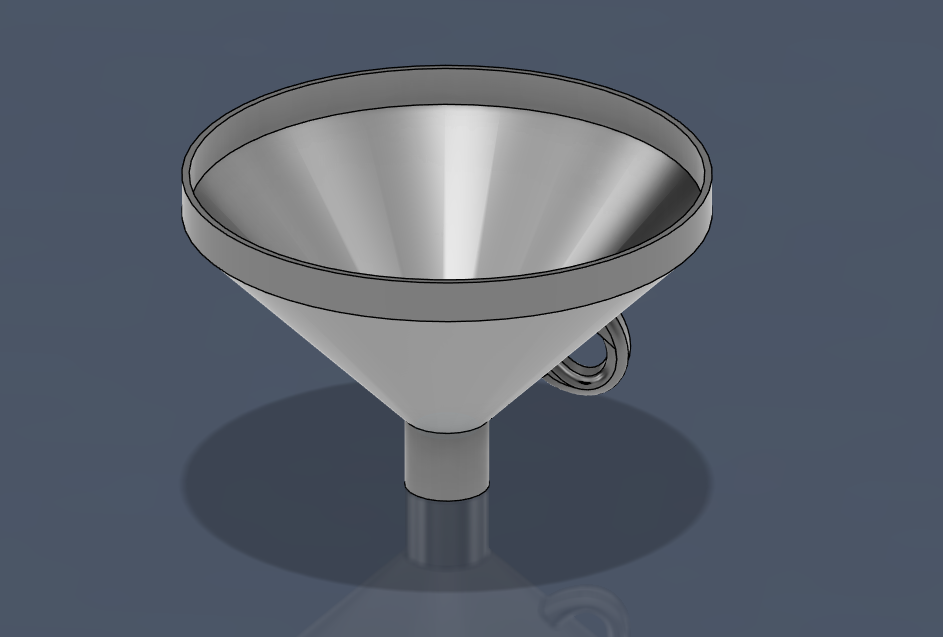 Small Funnel (Lievik) by Oksus | Download free STL model | Printables.com