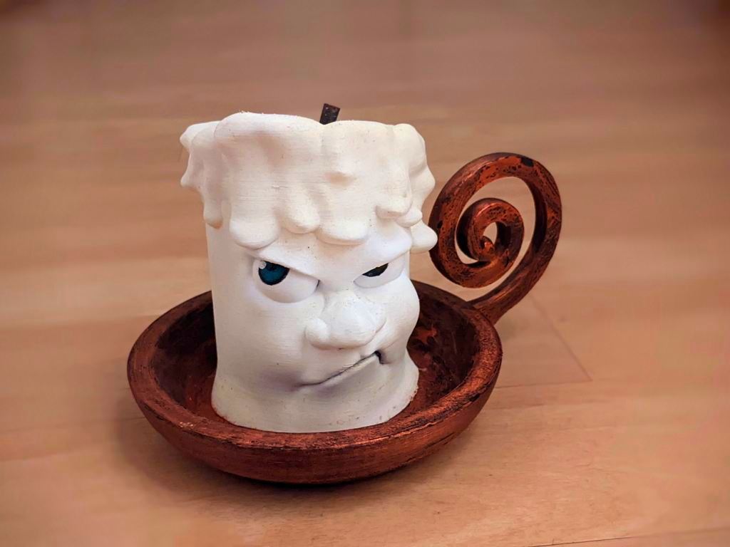 Funny Cartoon Christmas Candle ( no 3 of 4) ( Now also With LED Support ...