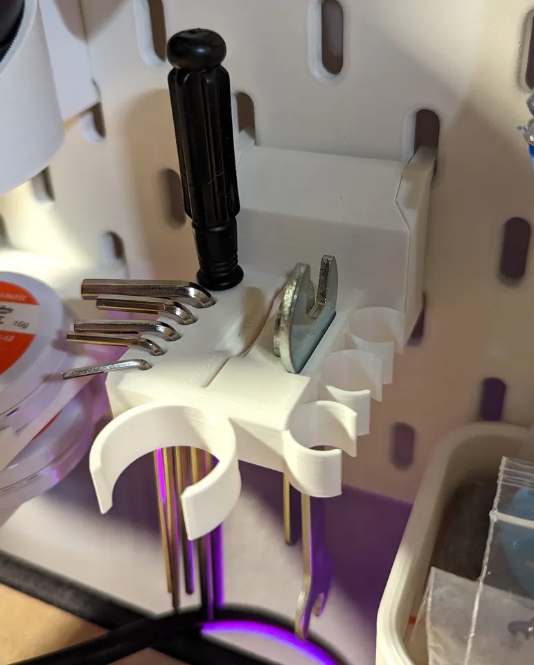Ender 3 tool mount - Ikea Skadis pegboard by CosmicNimbus | Download ...